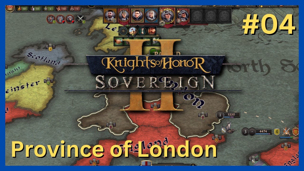 Knights of Honor 2 - London #4 | Medieval Grand Strategy Game (RTS ...