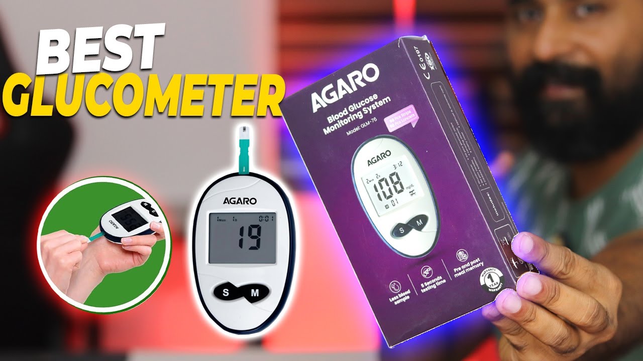 What's Glucometer? വീട്ടിൽ ആരെങ്കിലും Diabetic ആണോ? AGARO Blood Glucose ...