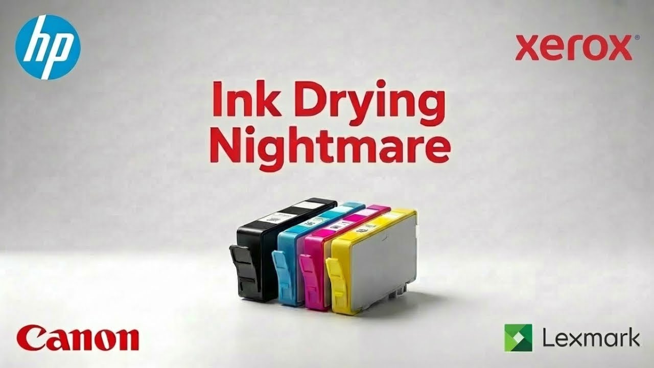 Your Printer Ink Is Drying Out Right Now—Here's Why - YouTube