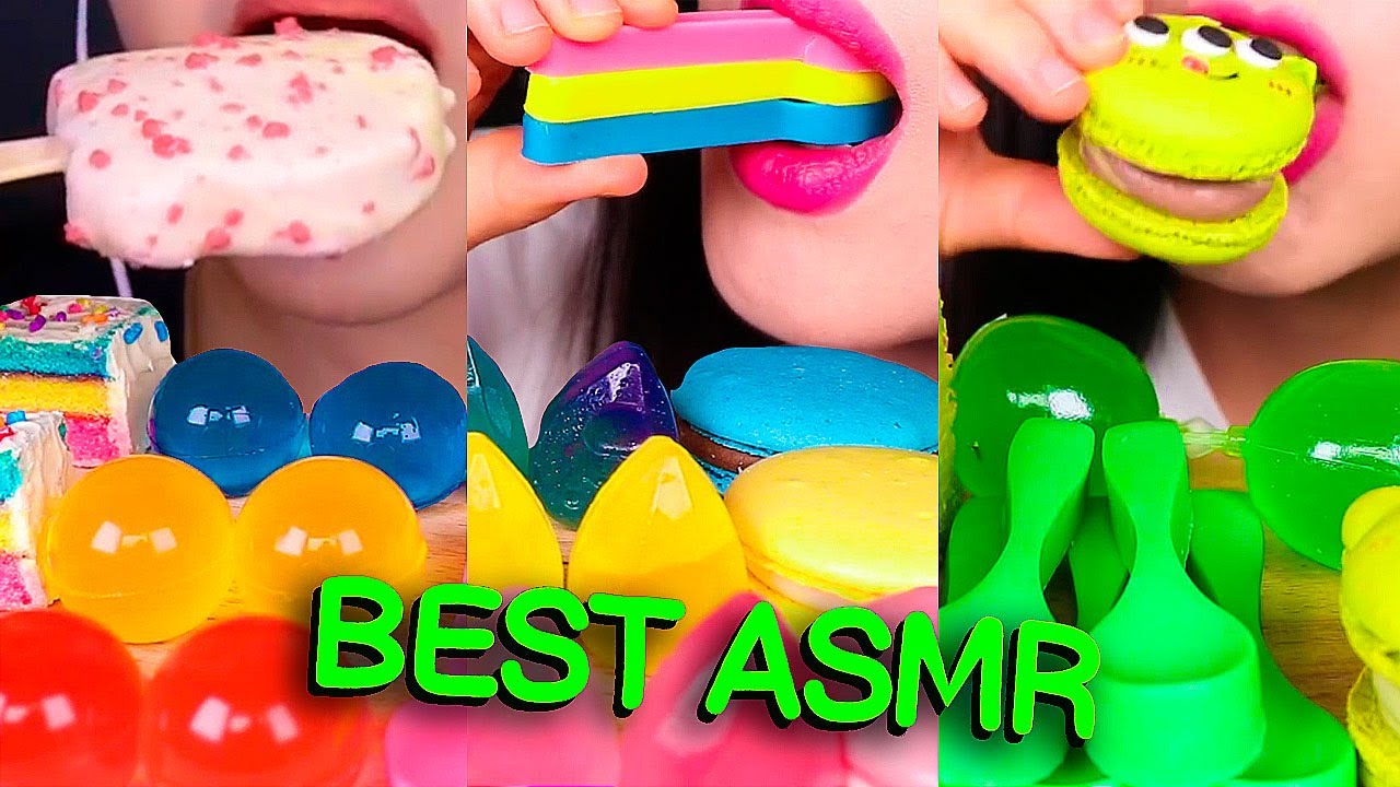 Best of Asmr eating compilation - HunniBee, Jane, Kim and Liz, Abbey ...