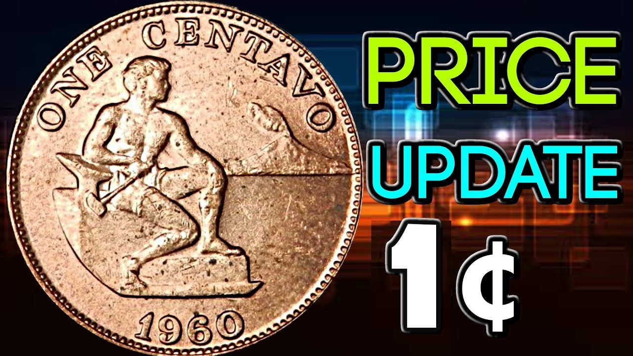1 centavo 1958, 1960,1962, 1963 price complete series - YouTube