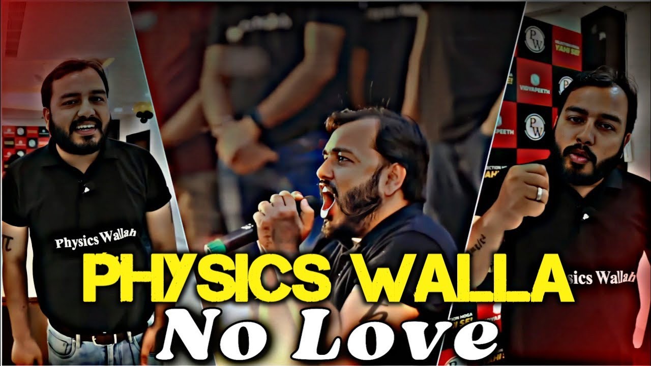 NO LOVE PHYSICS WALLA || ALAK PANDEY || EDIT BY MAHMOD @PhysicsWallah ...