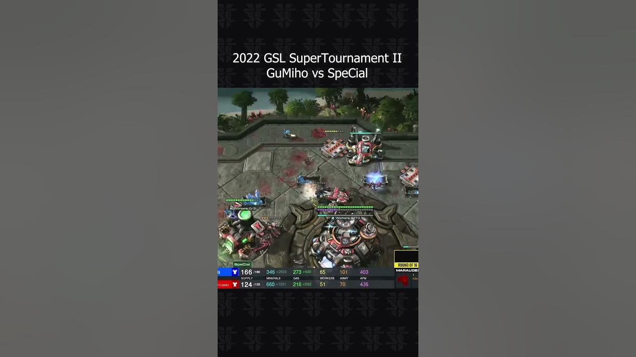 GSL Super Tournament 2022 Season 2 GuMiho vs SpeCial Part 11 #shorts #starcraft #starcraft2 ...