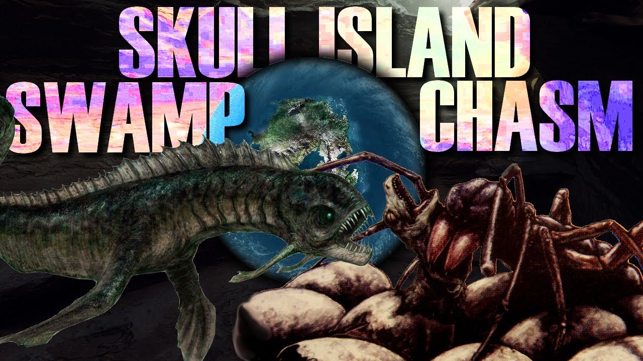 Swamp & Chasm's Creatures of SKULL ISLAND - YouTube