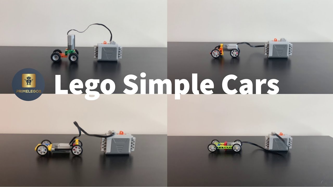 Lego Simple Cars Compilation - PrimeLegos - YouTube