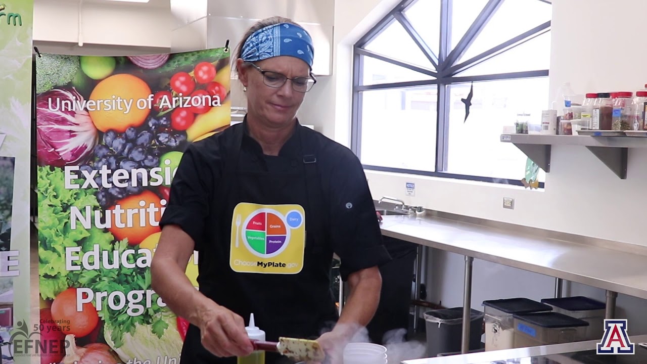 EFNEP Cooking: Split Pea Veggie Burger! - YouTube