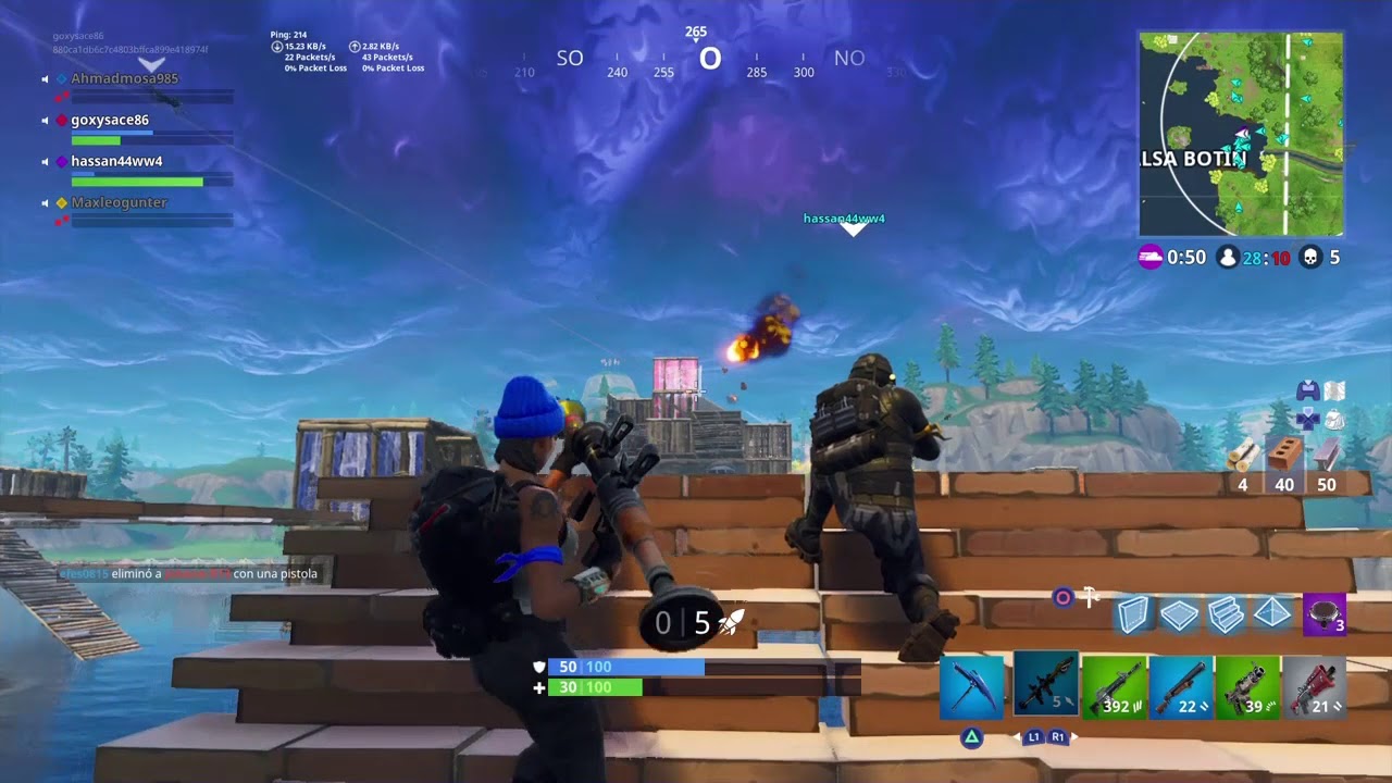 Modo 50VS50./Fortnite. - YouTube
