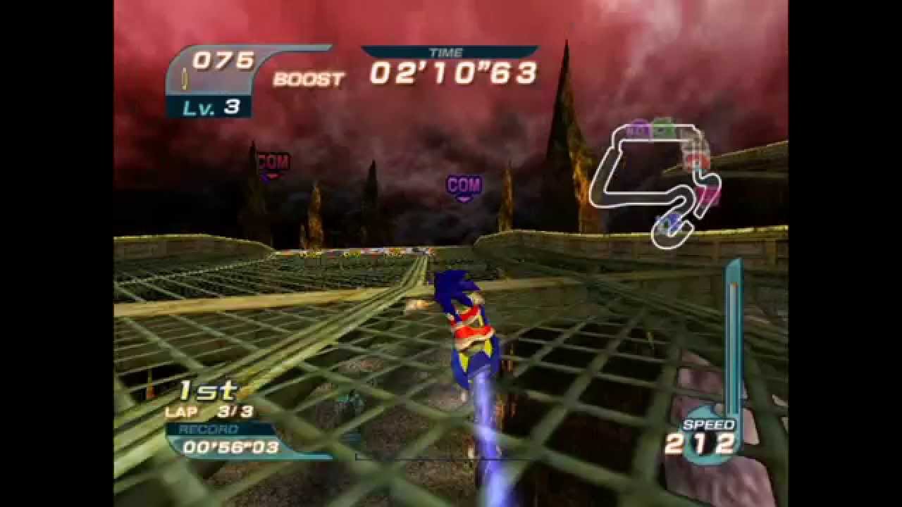 Sonic Riders - Digital Dimension - Sonic (Blue Star) - YouTube