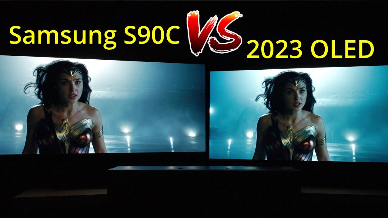 Samsung S90C QD-OLED vs 2023 WOLED HDR Comparison - YouTube
