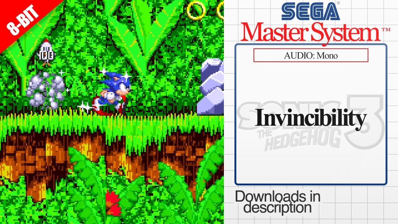 Sonic 3 - Invincibility (Sega Master System Remix) - YouTube