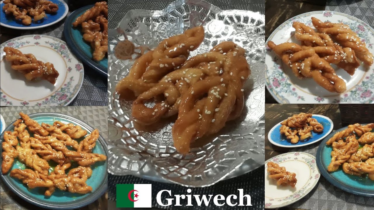 How to Make Algerian Griwech Pastries || STFR - YouTube
