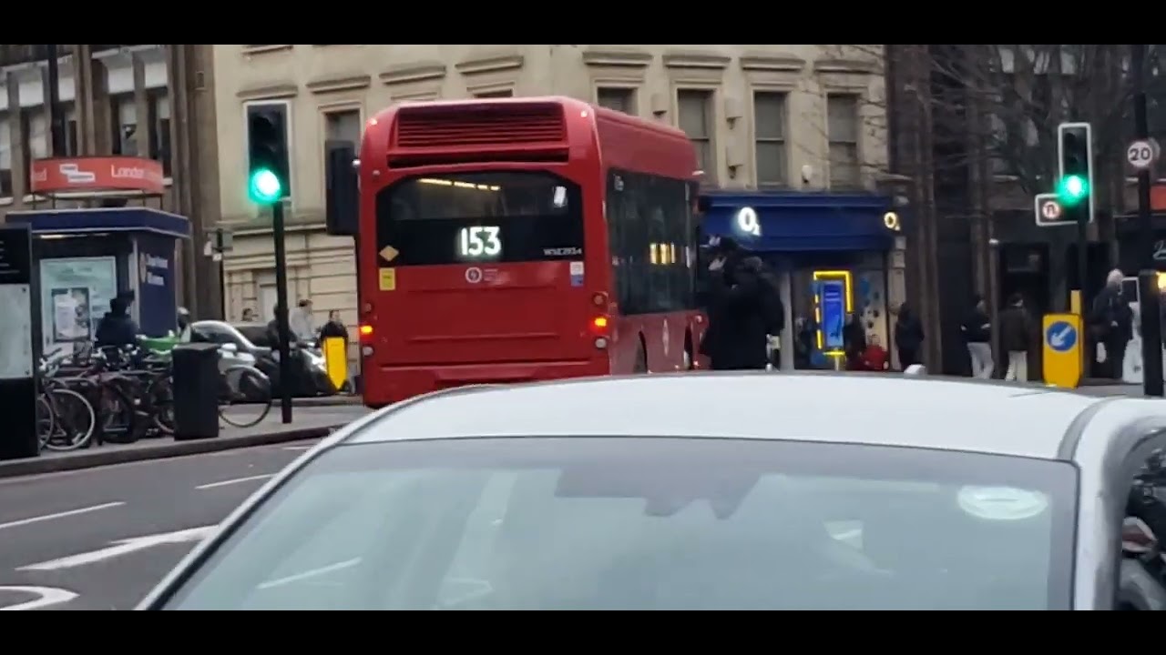 (taken yesterday) first day of metroline on route 153 - YouTube