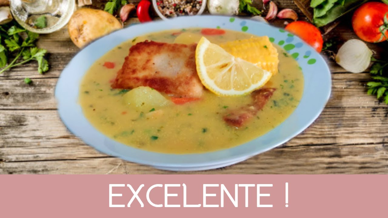 COMO PREPARAR CHUPE DE PESCADO EN CASA | RECETA ECUATORIANA 🍲🐟 | PASO A ...