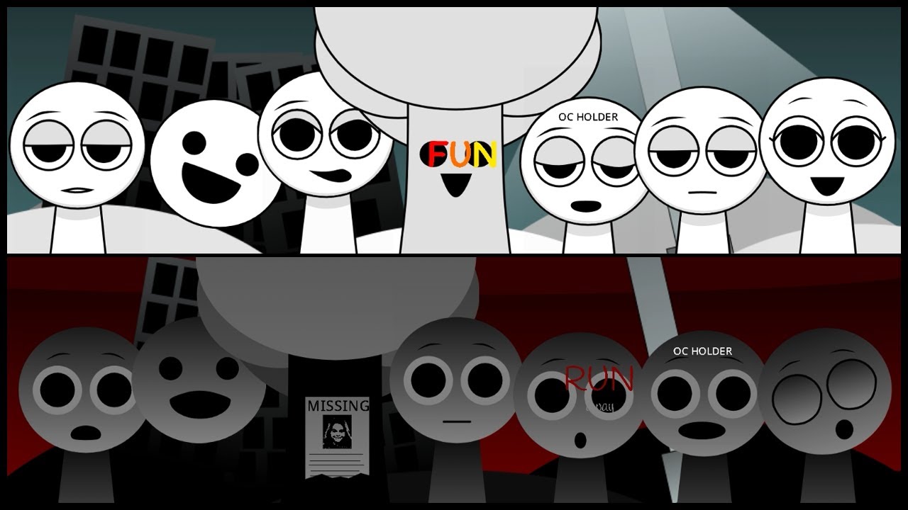 INCREDIBOX - ONLY WHITE SPRUNKI :- Murder Drones MODS - YouTube