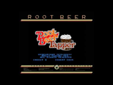 Root Beer Tapper with the Budweiser Tapper Gameplay. - YouTube