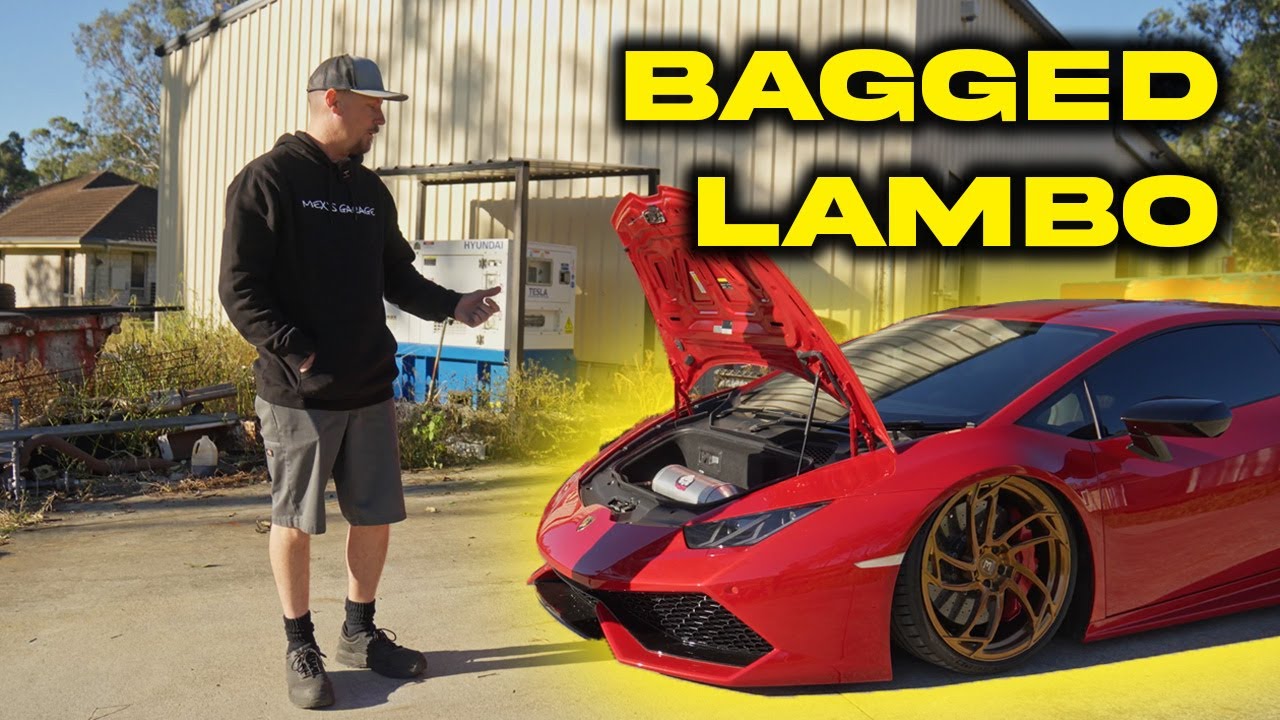 Bagged Lambo| Behind the scene workshop action - YouTube