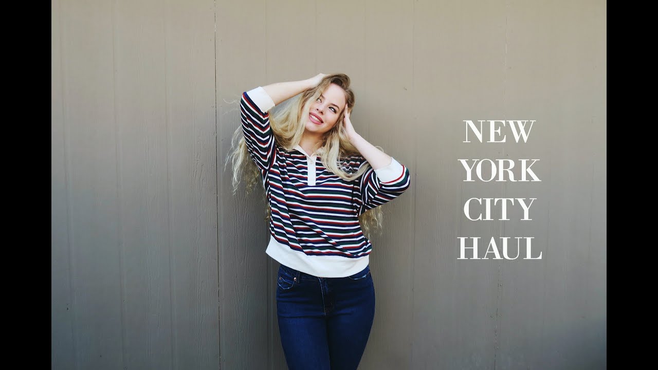 Treasures I Bought In New York City // Try On Haul! | Courtney Marmo ...
