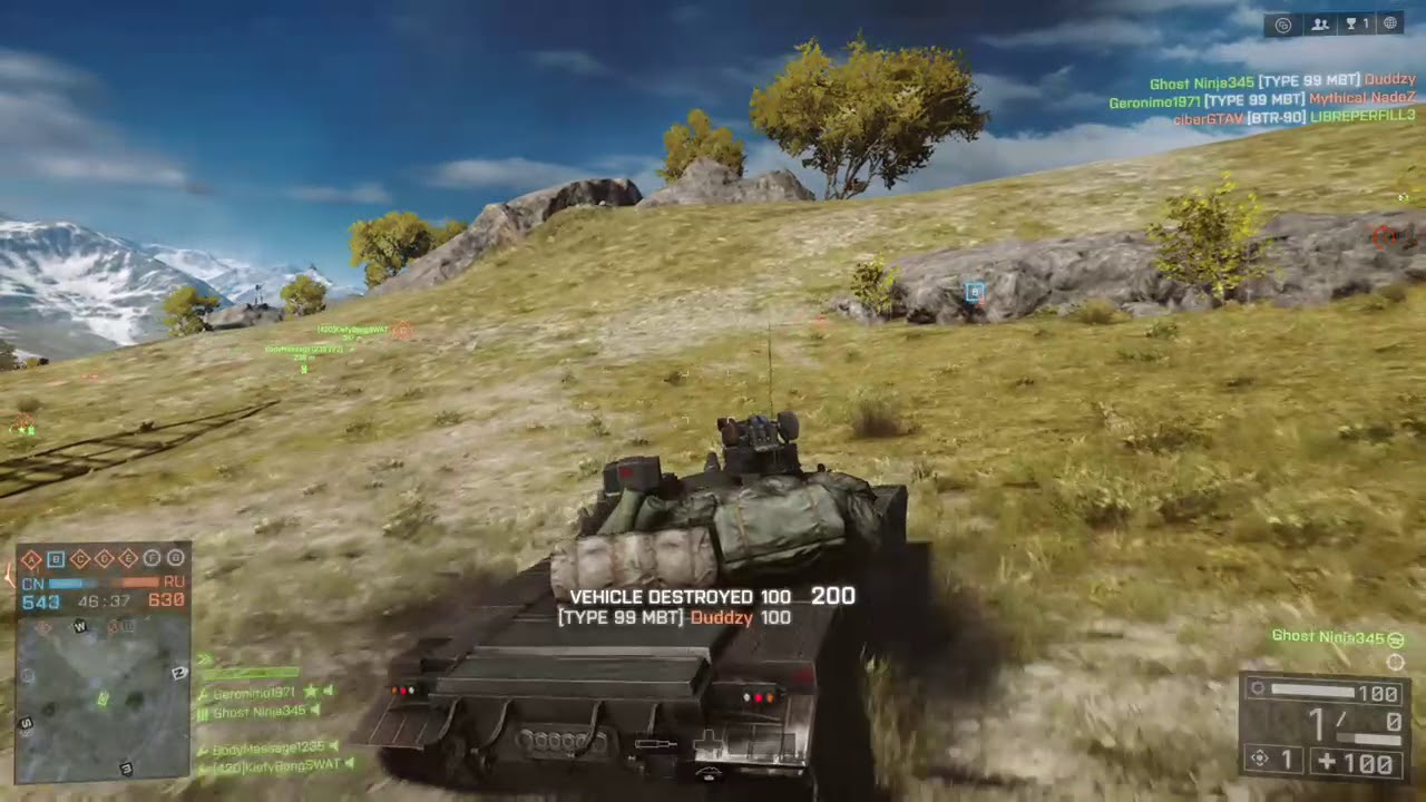 Battlefield 4 Tank Clip Youtube
