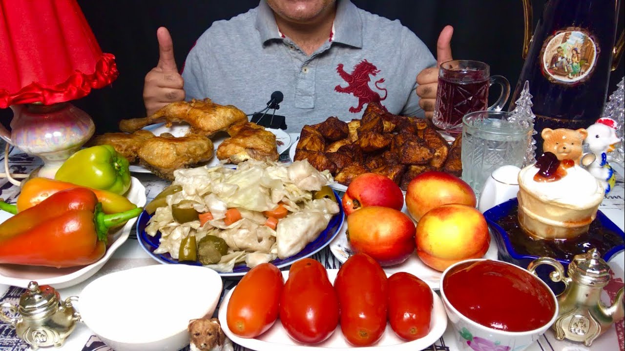 Soviet Ice Cream 🍨 Plombir with Cherry 🍒 Jam | Fried Chicken 🍗 Legs ...