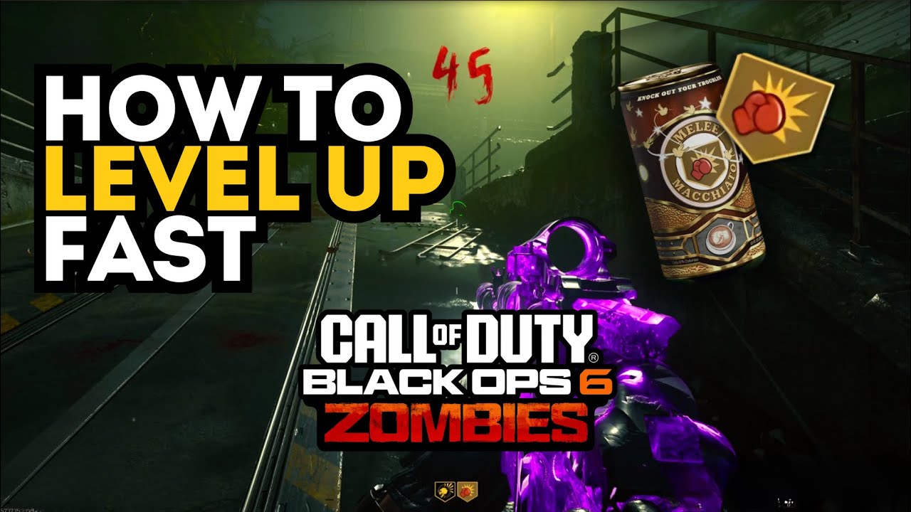Black Ops 6 Zombies XP Farming Level up Fast on Terminus Map - YouTube