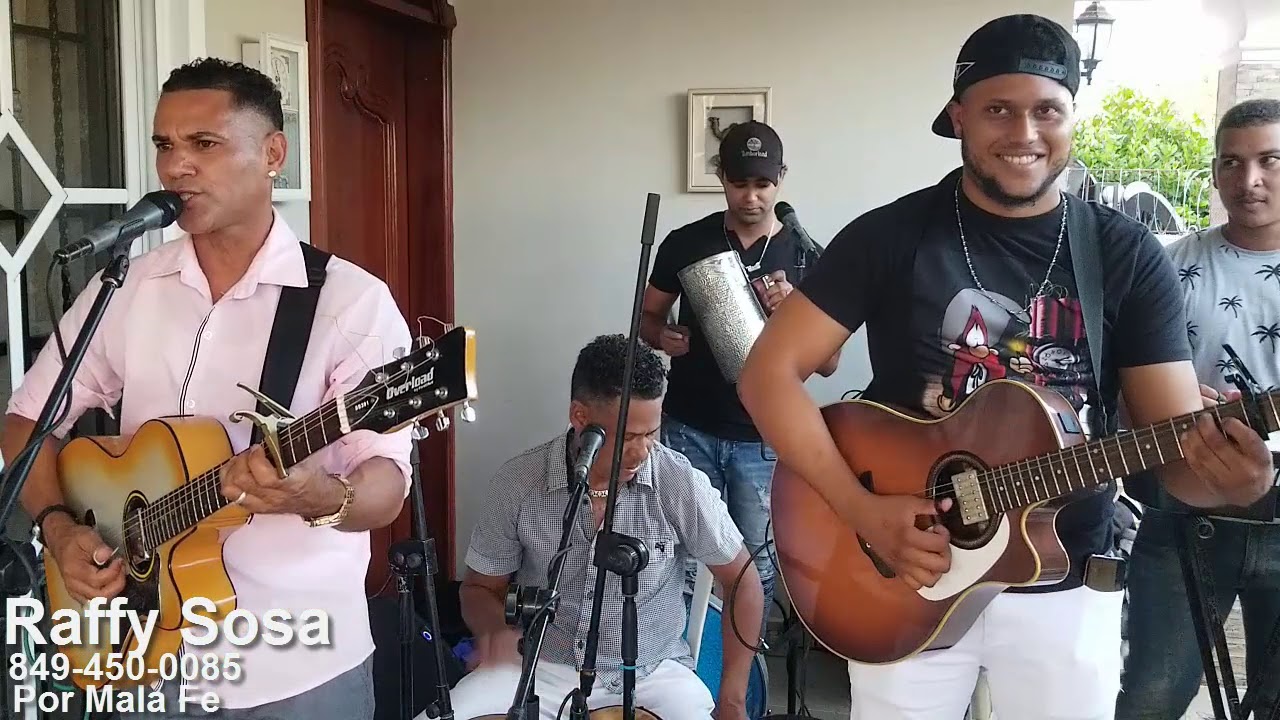 Raffy Sosa - Por Mala Fe(En Vivo) - YouTube