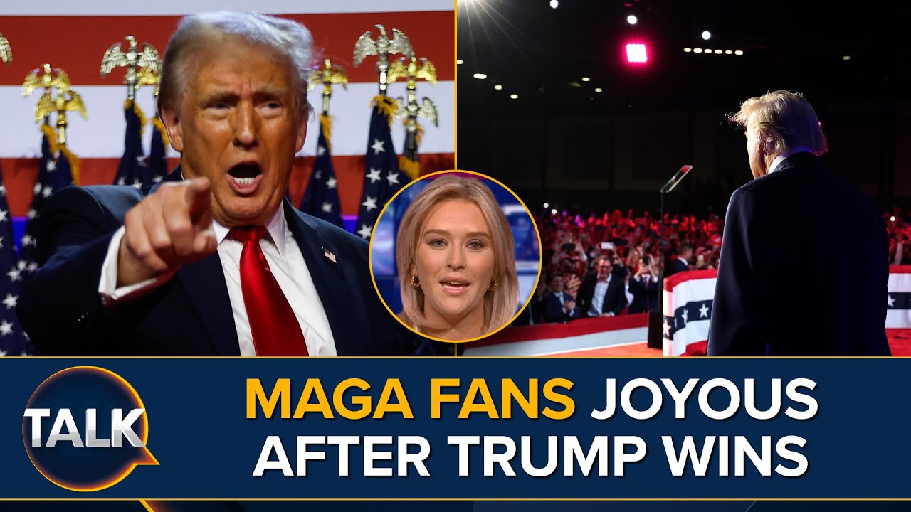 'THE COMEBACK KID': MAGA Fans Rejoice After Trump Wins Presidency - YouTube