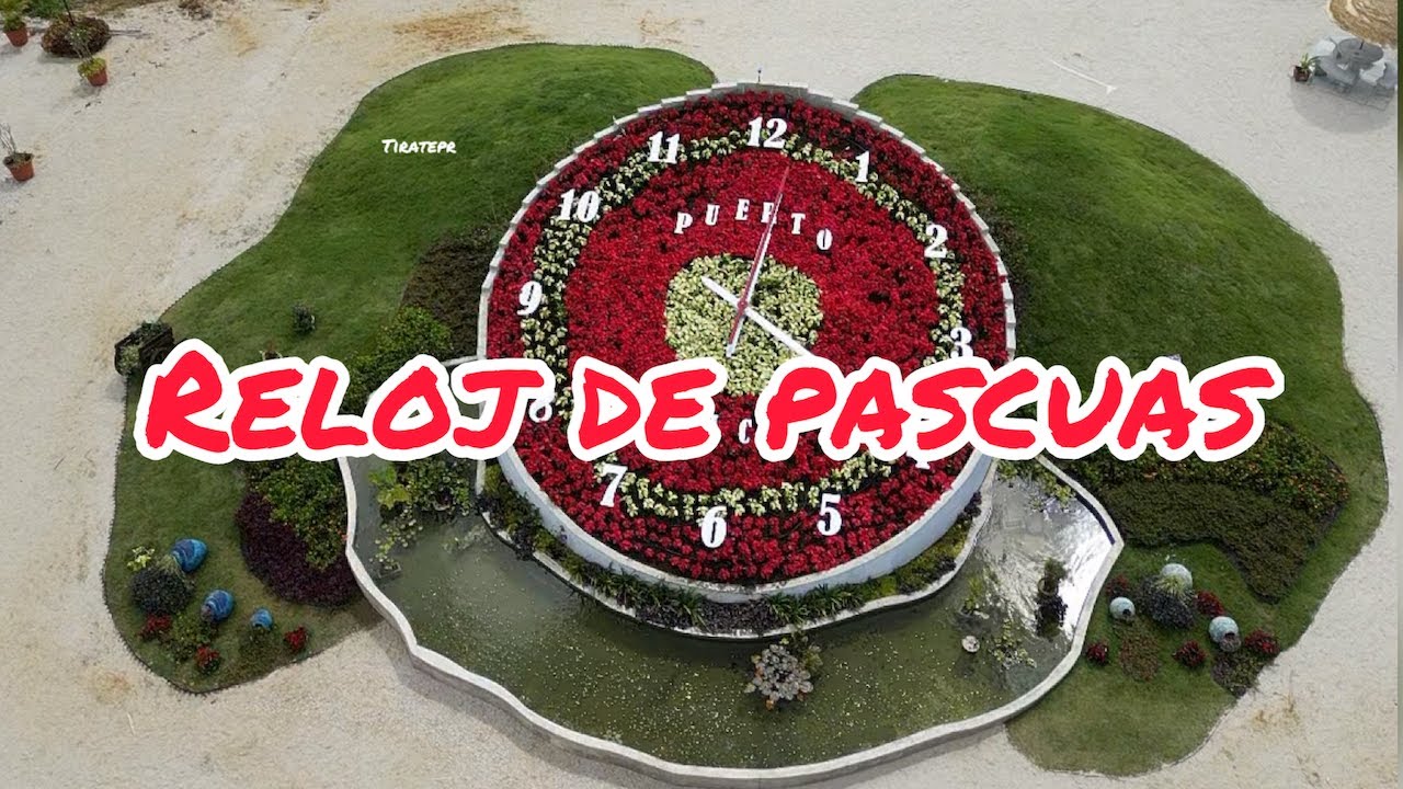 Reloj Gigante de pascuas, Aibonito - YouTube