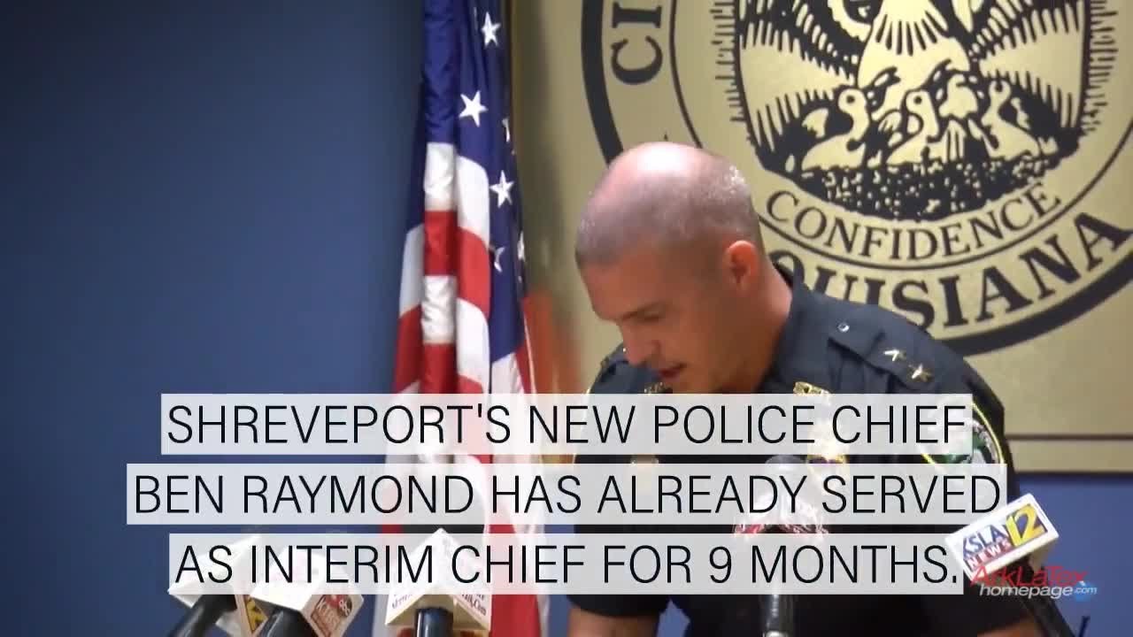 Shreveport Police Chief Ben Raymond comments on plans for department ...