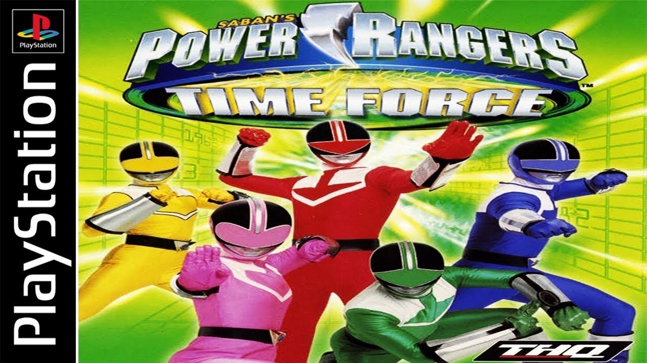 Power Rangers Time Force PS1 Hacked by RobsonBio45 DOWNLOAD - YouTube