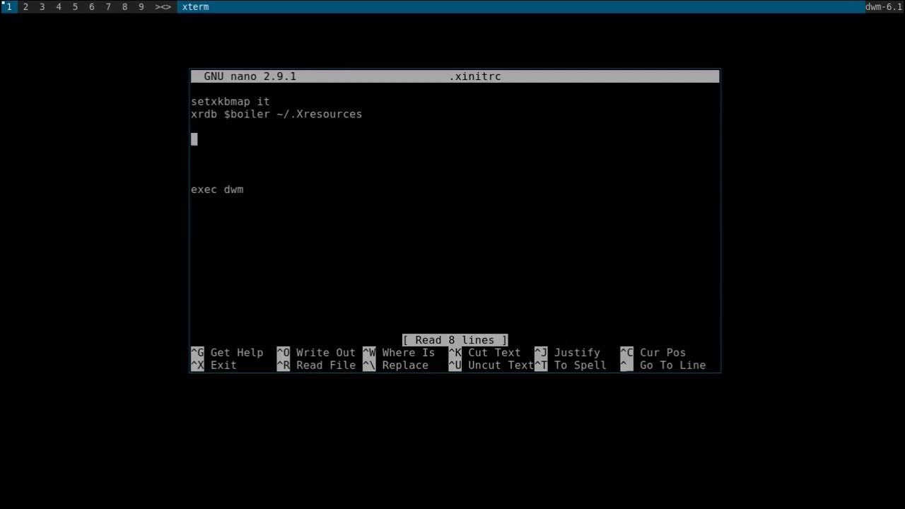 FreeBsd - Dwm Simple Customization - YouTube