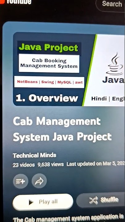 Cab management system java project in Hindi #javaproject #software #mysql #shorts #shortsyoutube ...