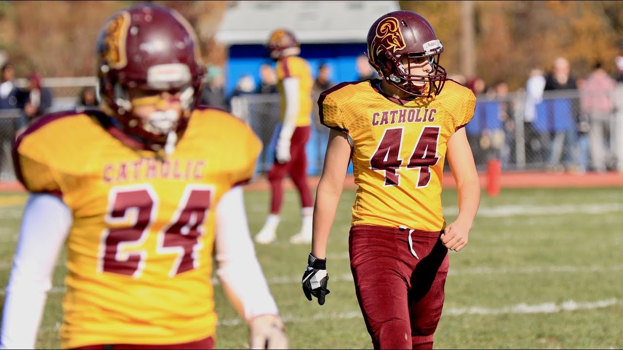 2017 Turkey Bowl - Gloucester Catholic Rams vs Gloucester City - YouTube