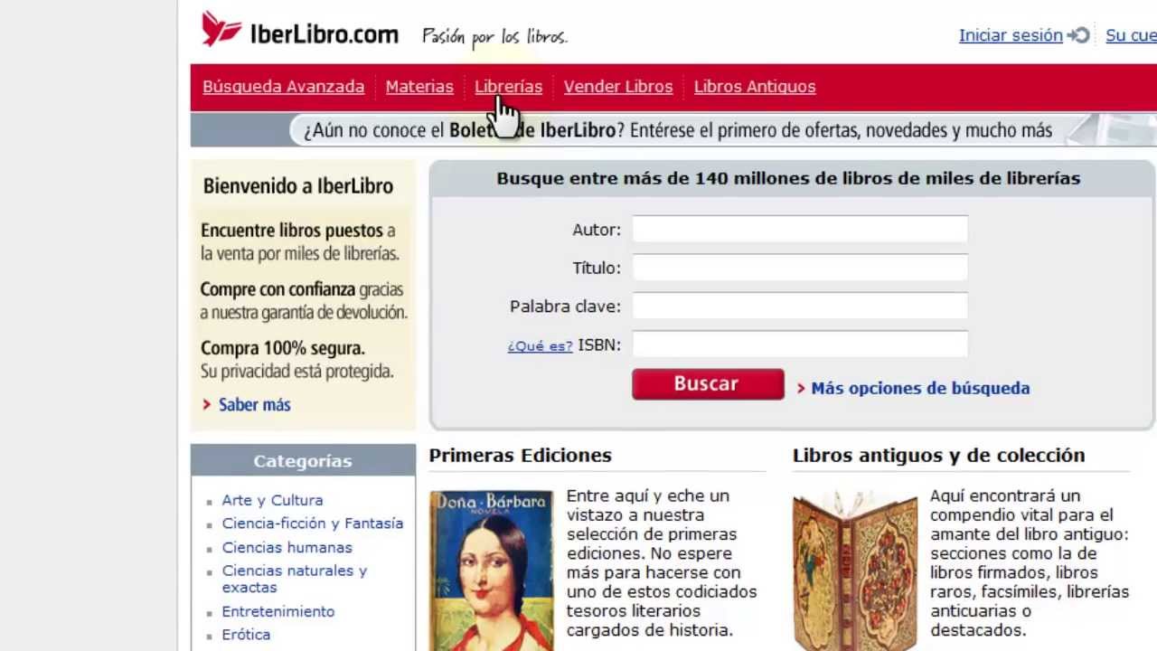 IberLibro.com Ayuda - Quiero vender libros - YouTube
