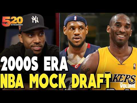 Jeff Teague’s NBA MOCK DRAFT: LeBron James, Kevin Durant, Kobe Bryant & BEST 2000s NBA Players
