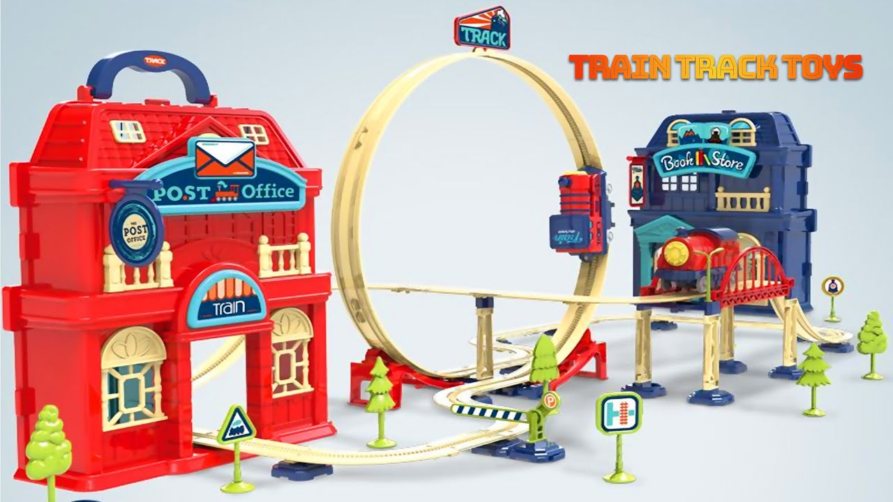 Made in China:Electric track train toys, DIY assembly educational ...