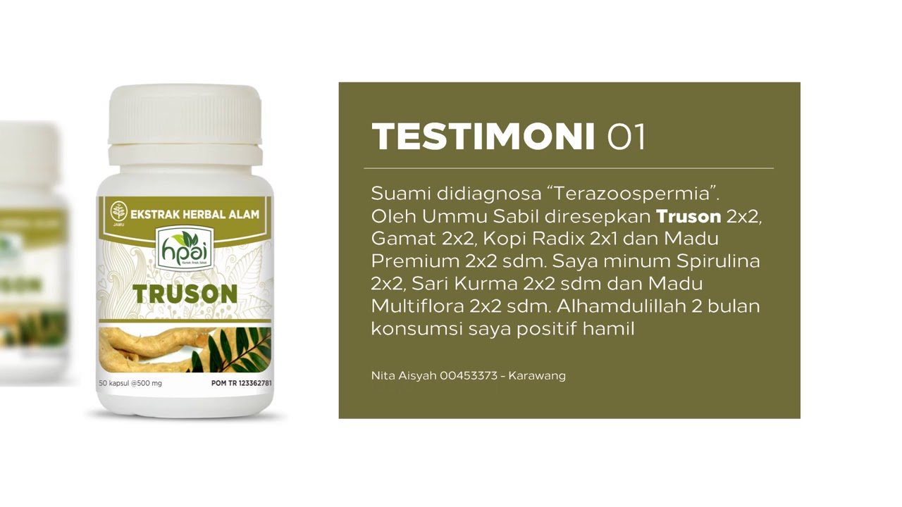 Produk Truson hni HPAI - YouTube