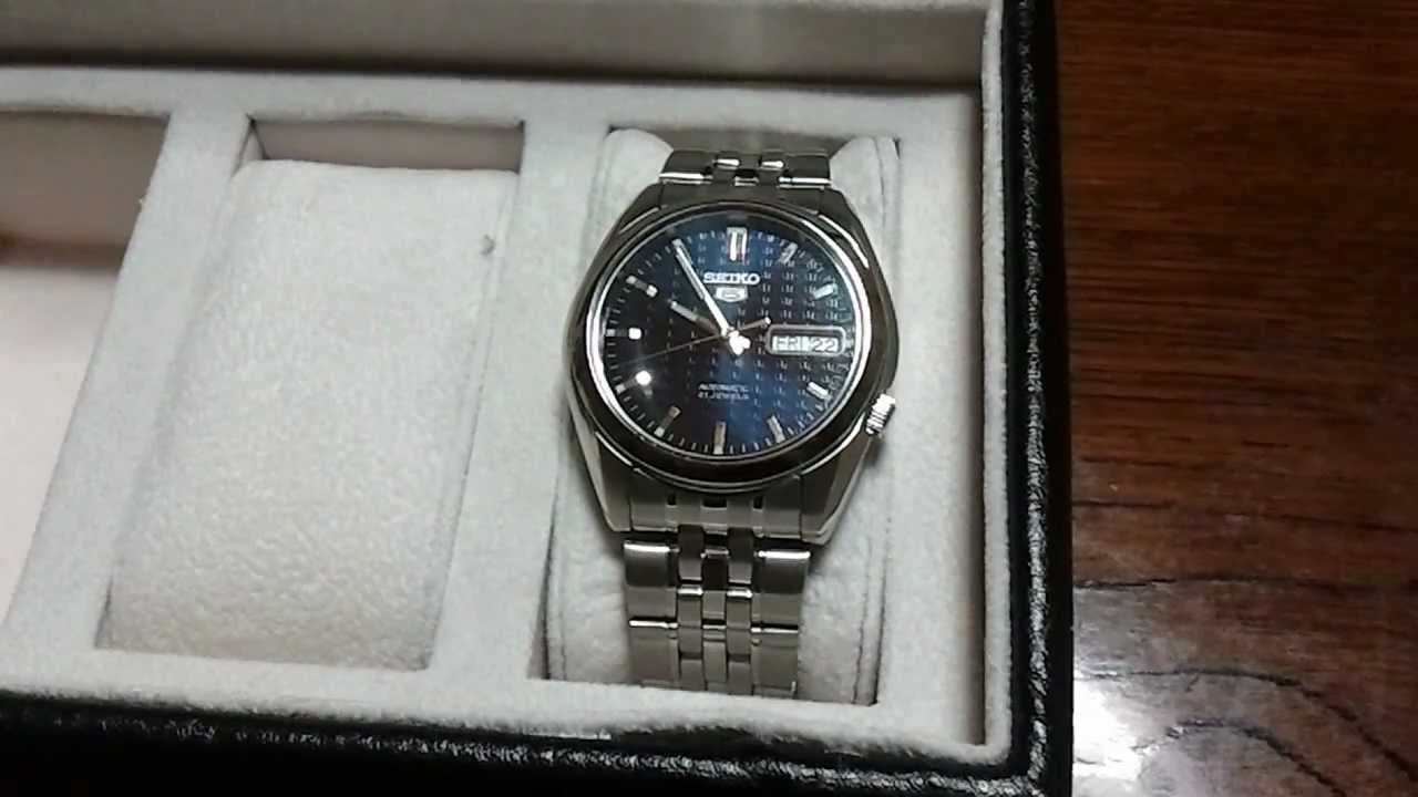 Watch SEIKO 5 セイコー SNK357 AUTOMATIC part 1 - YouTube