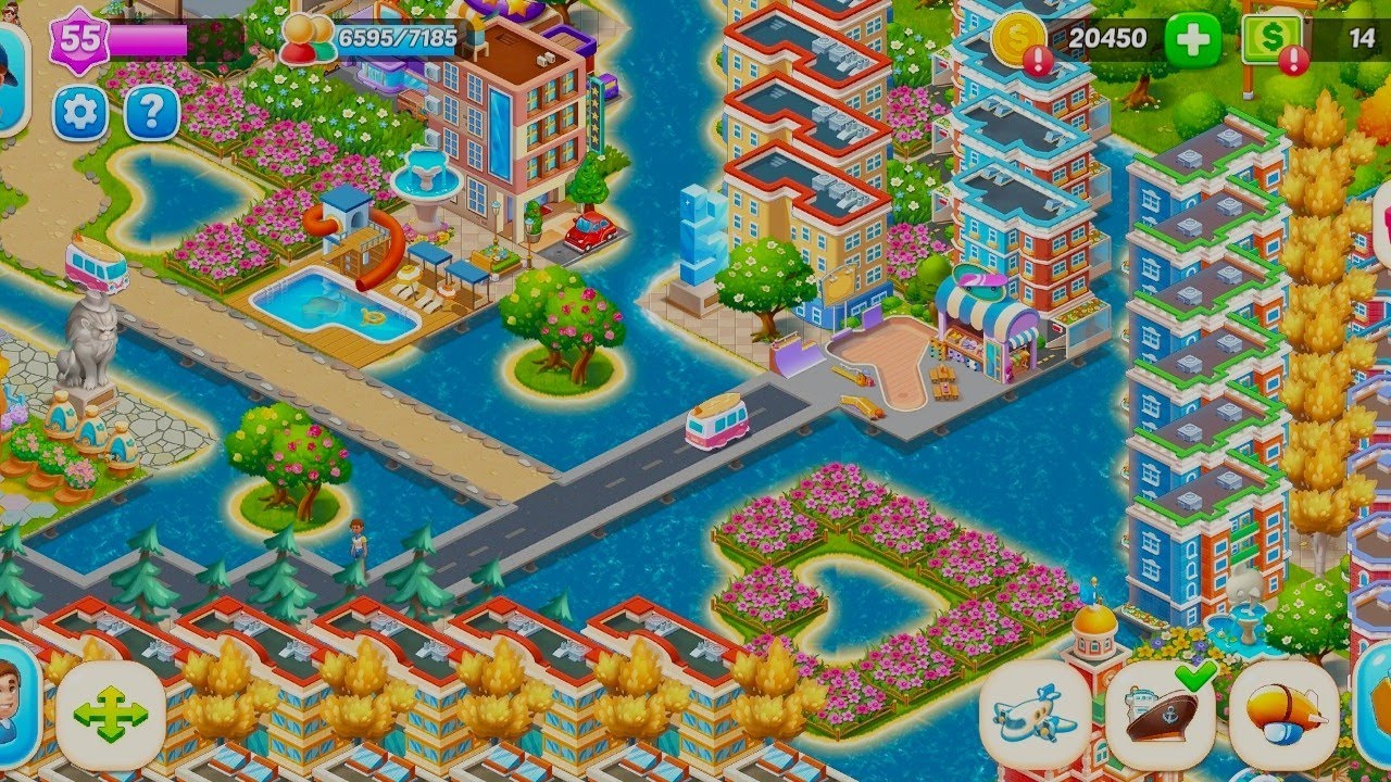 farm city design : layout ideas [ GARDEN CENTER ] level 55 - YouTube