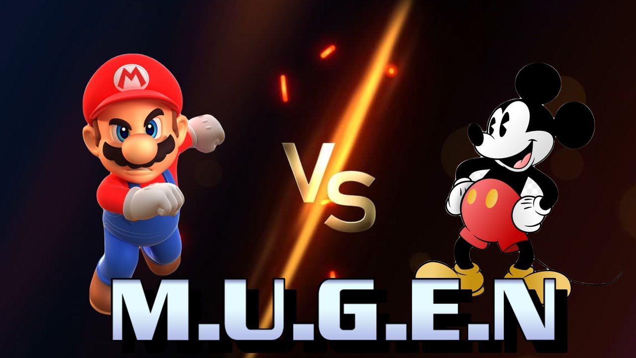 REQUESTED BY Victor Llinás: Mario vs Mickey Mouse - Mugen Battle - YouTube
