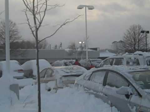 Snow Storm Madison, WI- 12/09/2009- Jon Lancaster Toyota - YouTube