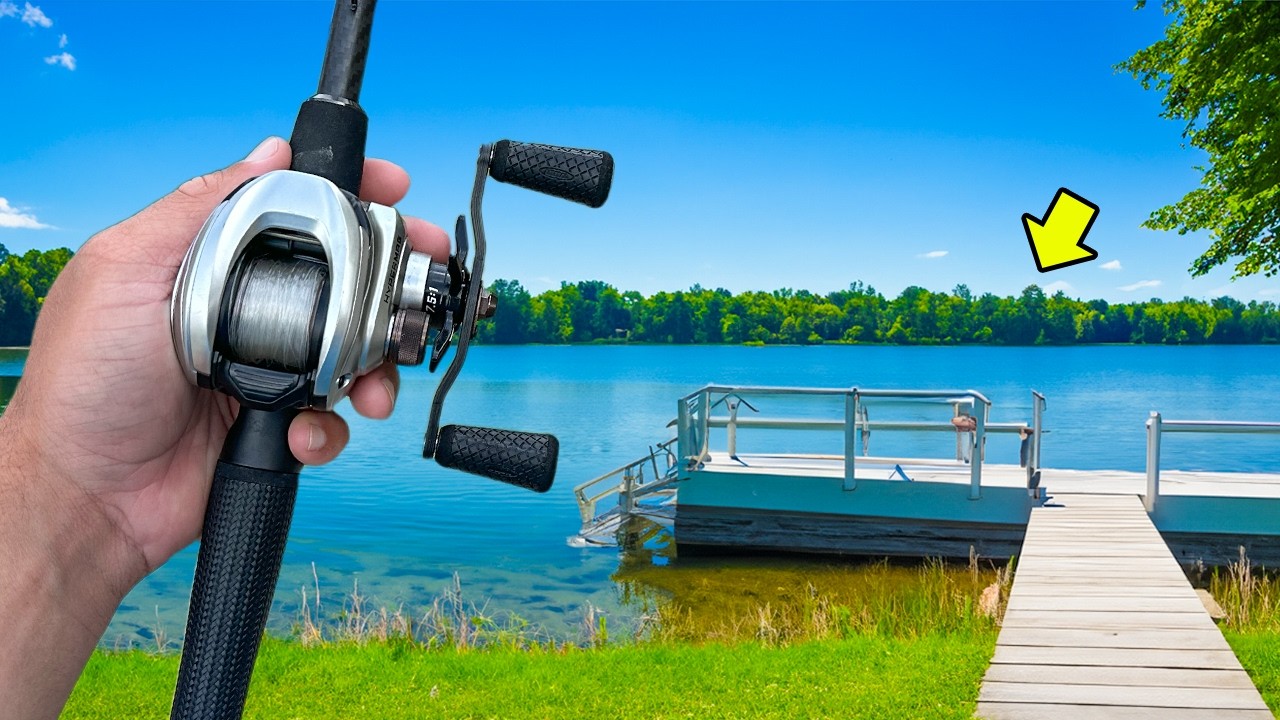 Fishing for 10lb Bass in Trophy Lake! - YouTube