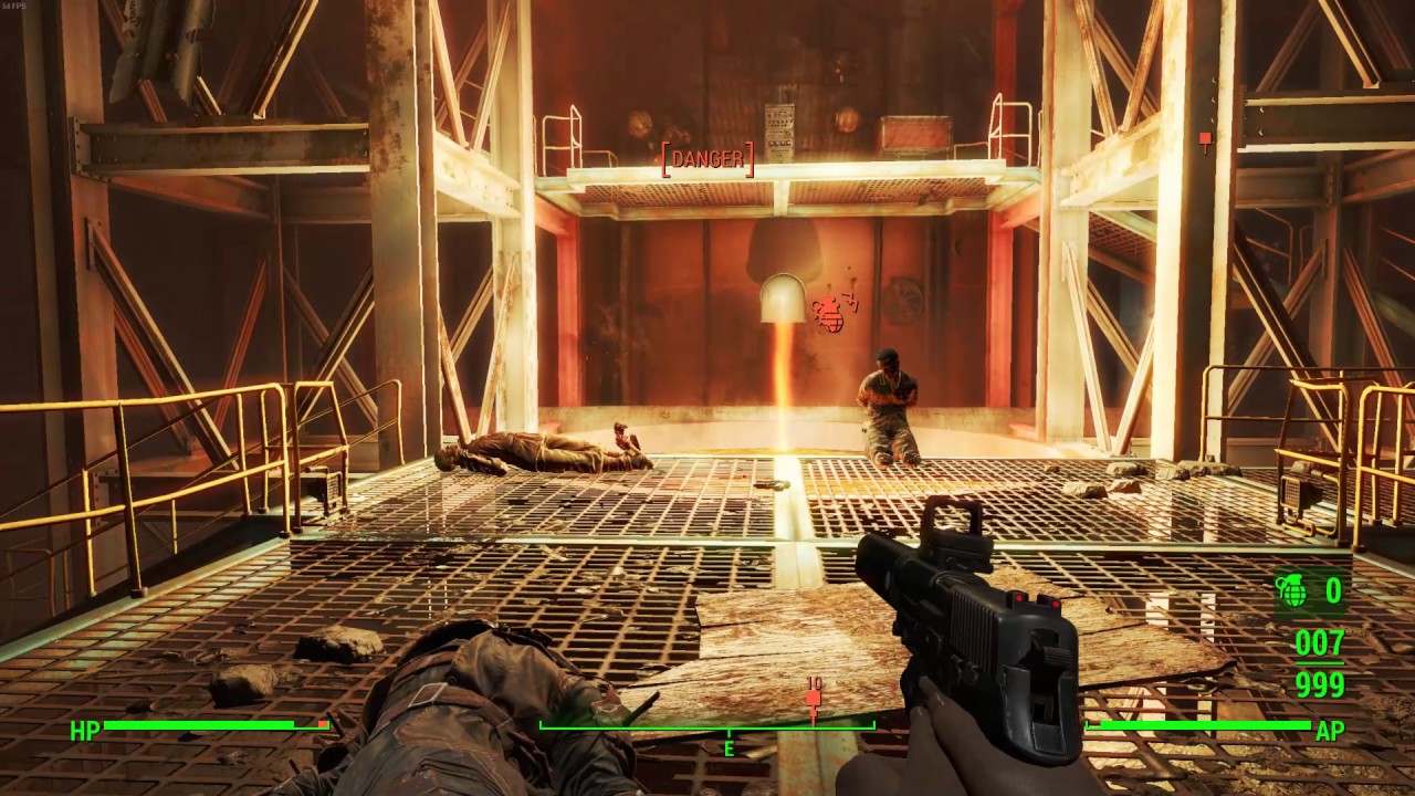 Slag takeout Fallout 4 | Taget med GeForce GTX - YouTube