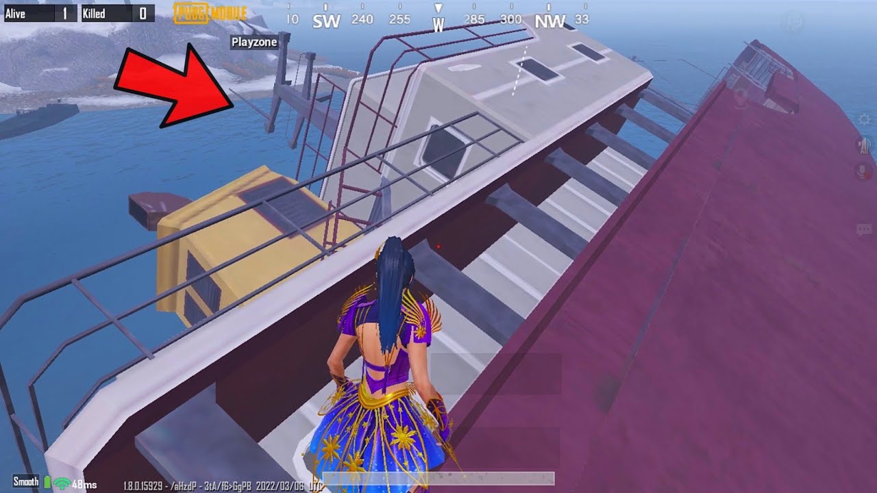 New Secret Ship Location in BGMI/PUBG MOBILE 😱 - YouTube