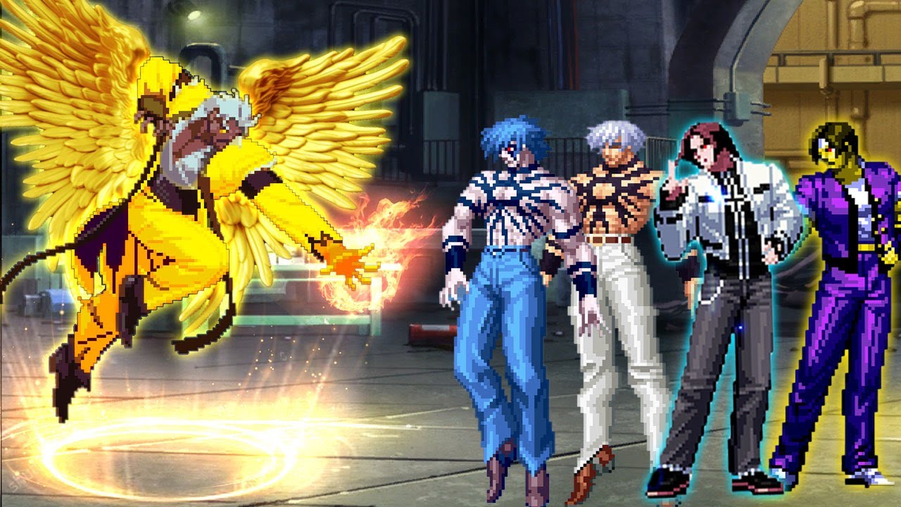 [Mugen KOF]Phoenix Rugal vs Kyo Kusanagi and Orochi Team - YouTube