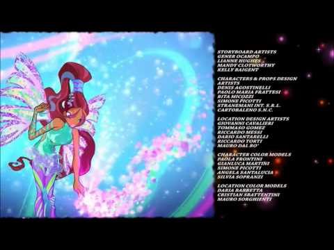 Winx Club Season 6 Bloomix: Ending Credits! HD!