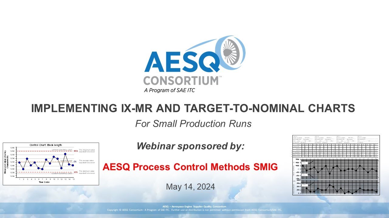 Implementing IX-MR and Target-to-Nominal Charts - YouTube