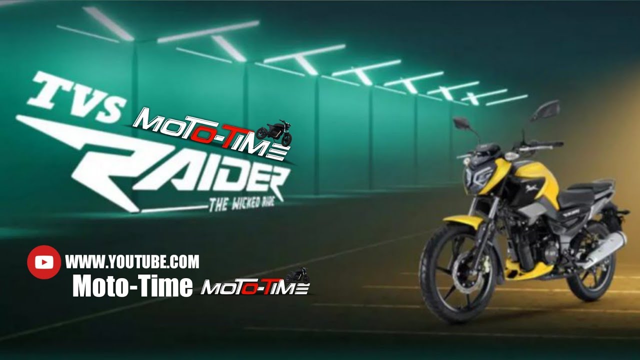 TVS Raider 125 || Most Awarded Motorcycle 2022 || Bs6 TVS || Moto-Time ...