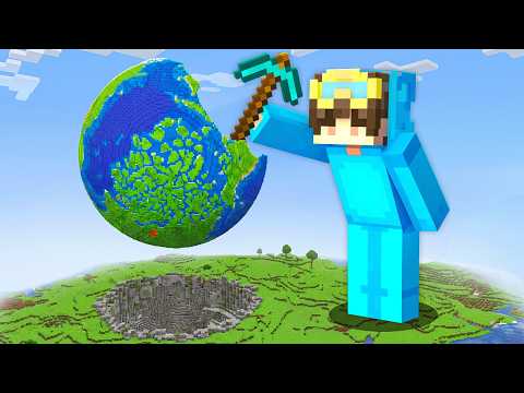 Minecraft But I Mine 1 BILLION Blocks..