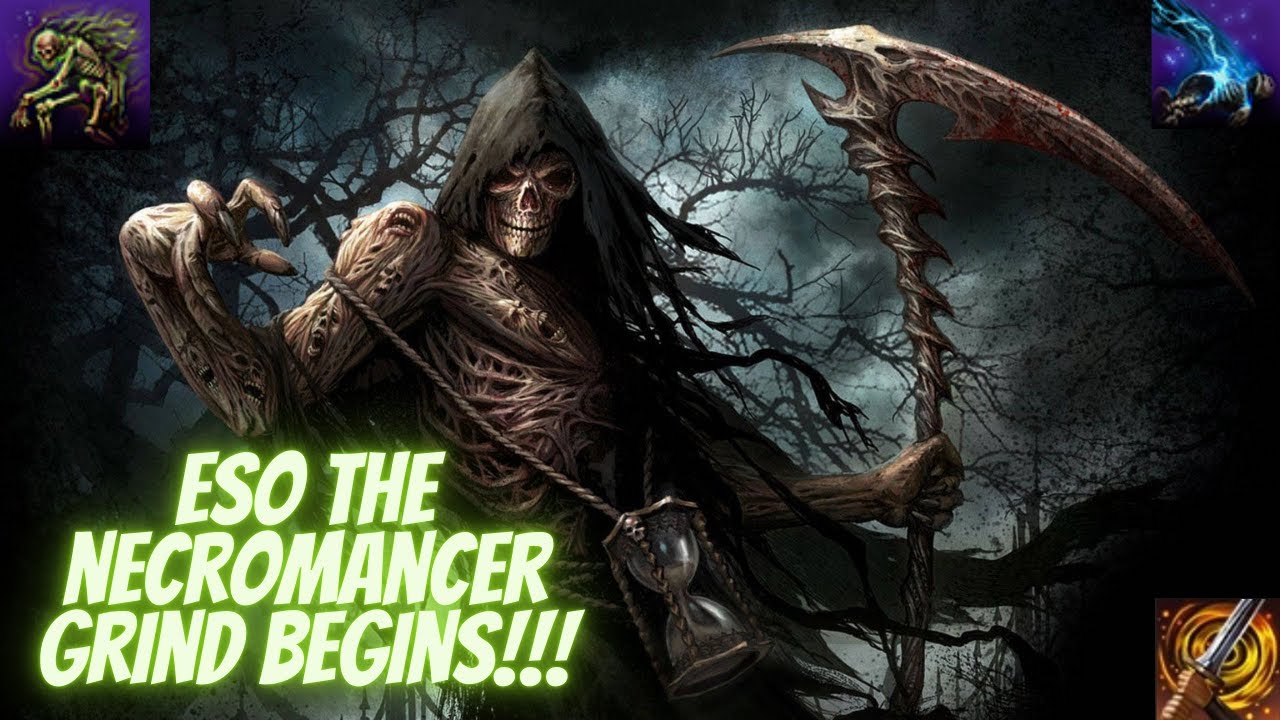 ESO The necro king returns!!! |ESO 2h necromancer PvP #u40 #necrom ...