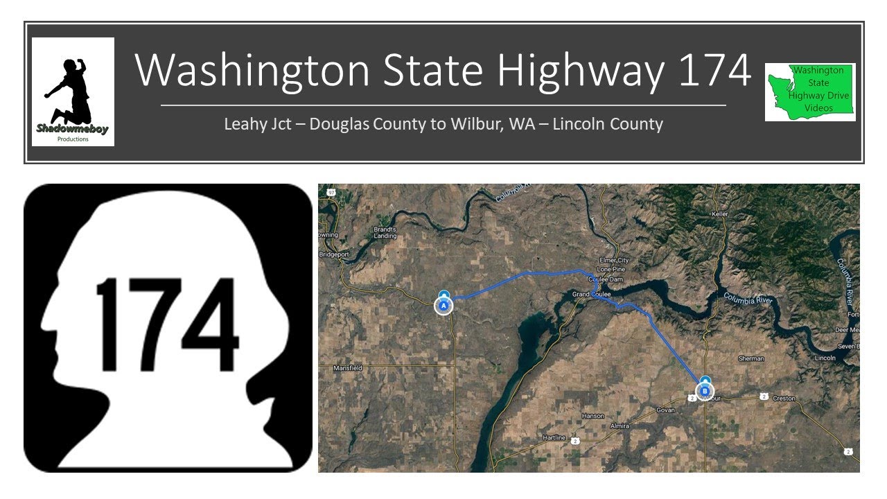 Washington State Highway 174 - Complete Highway Time-lapse Drive Video ...